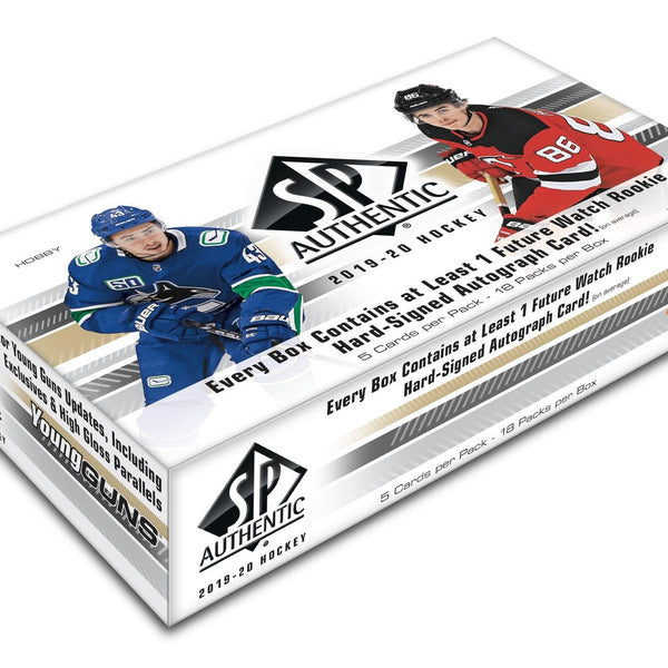 2019-2020 SP AUTHENTIC HOBBY BOX – Savage Cards & Break