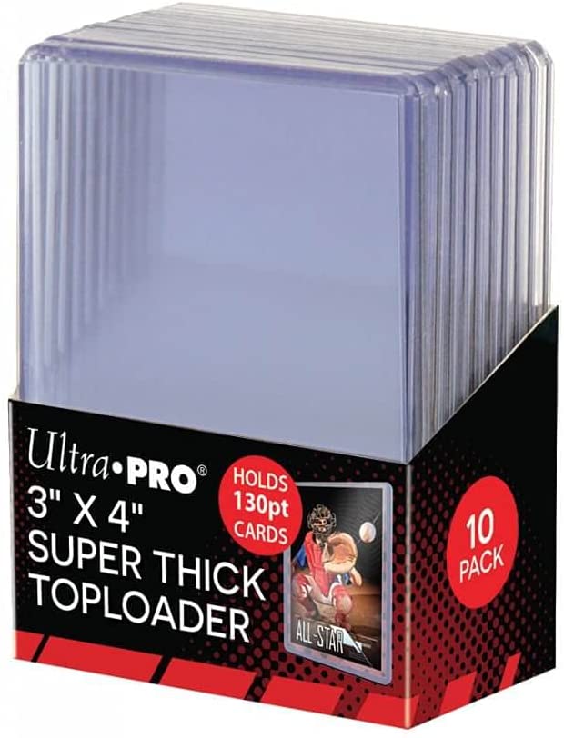TOPLOADER THICK 130 PT – Savage Cards & Break
